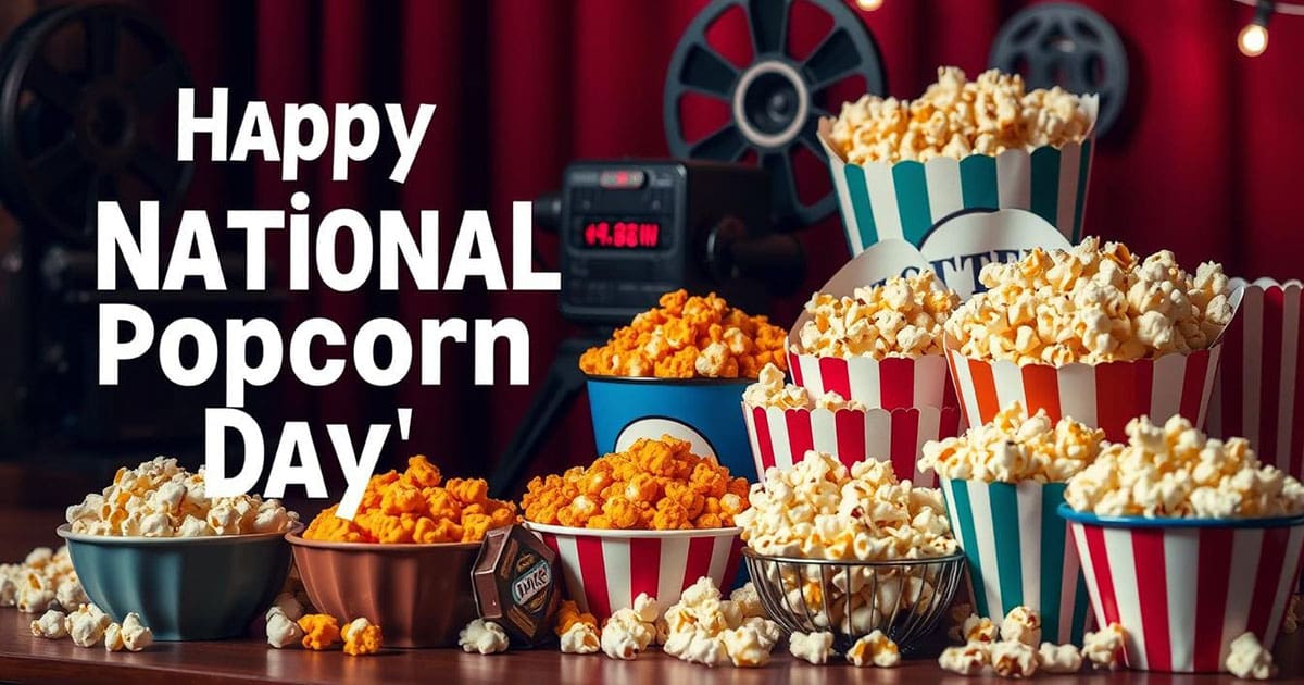 National Popcorn Day: Delicious Ways to Celebrate