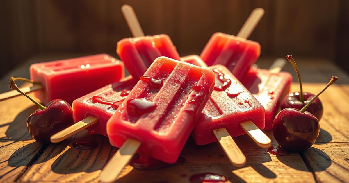 Enjoy National Cherry Popsicle Day Today | Houston Food Fanatics
